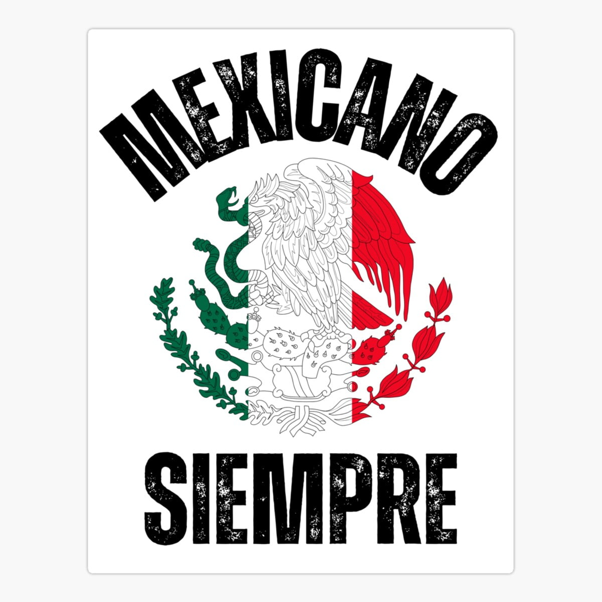 Maneki Mexican Orever Mexicano Siempre Patriot 2025 Sticker, Phone ...