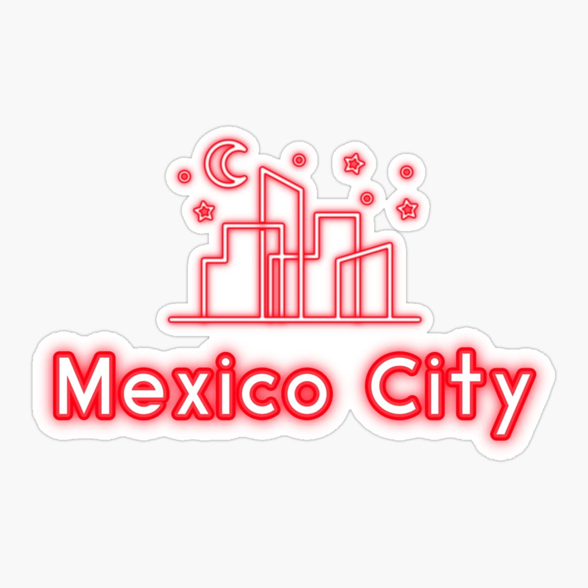 Maneki Mexico City Mexico Bumper, Born In Mexico City, Mexico City ...