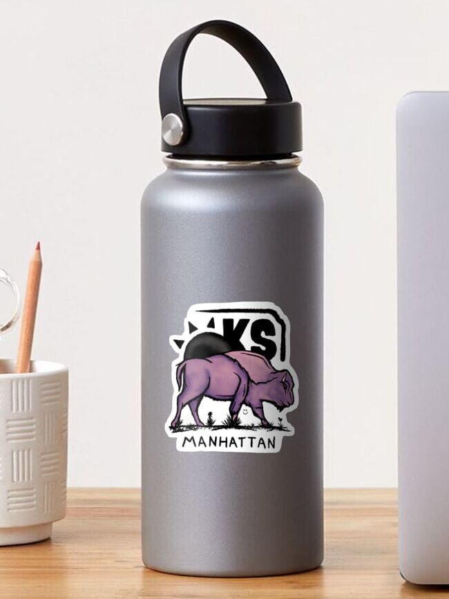 Maneki Mhk - Purple Buffalo Sticker, Phone Decal Water Bottle Stickers ...