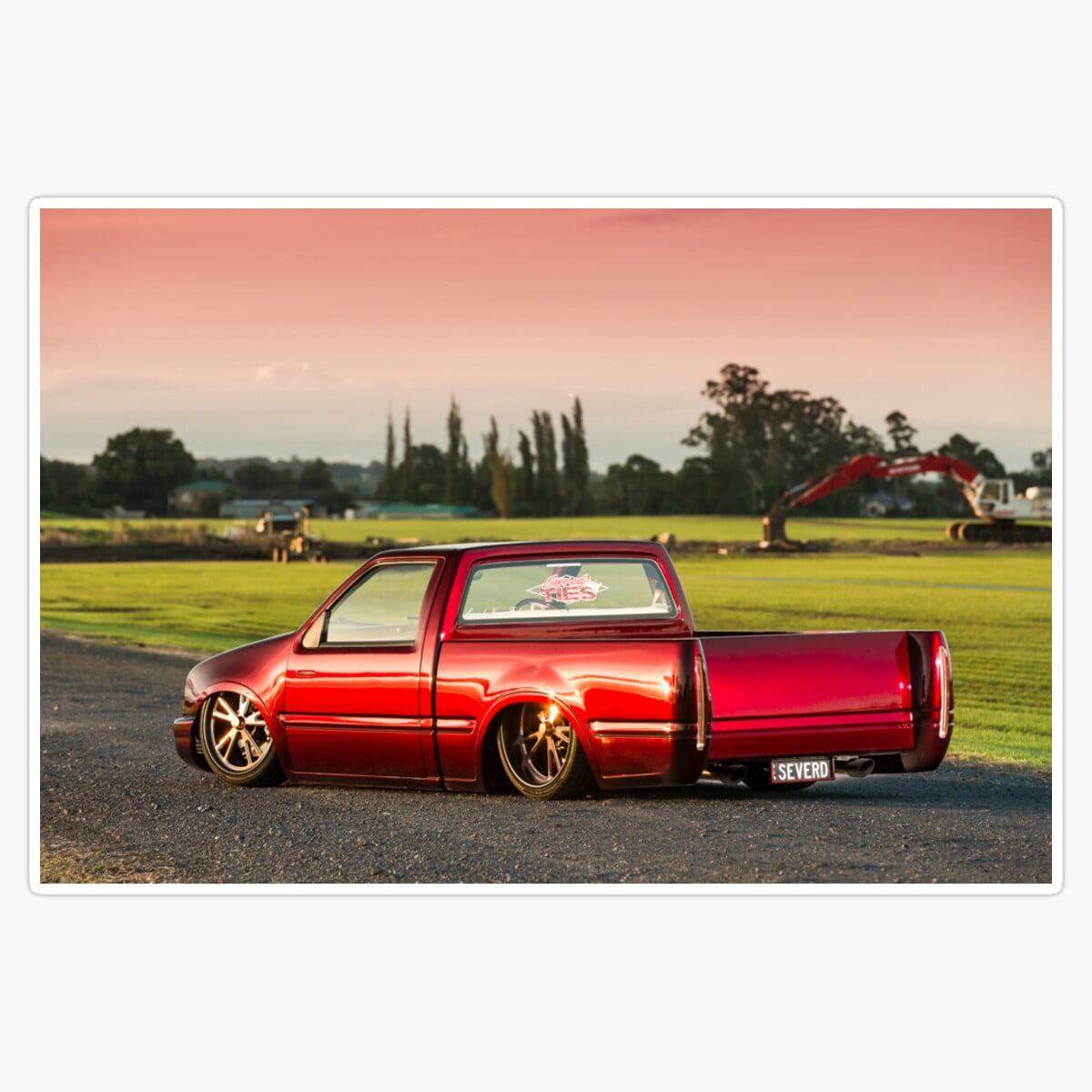 Maneki Michael Ellard'S Holden Rodeo Minitruck Er, Phone Decal Water ...