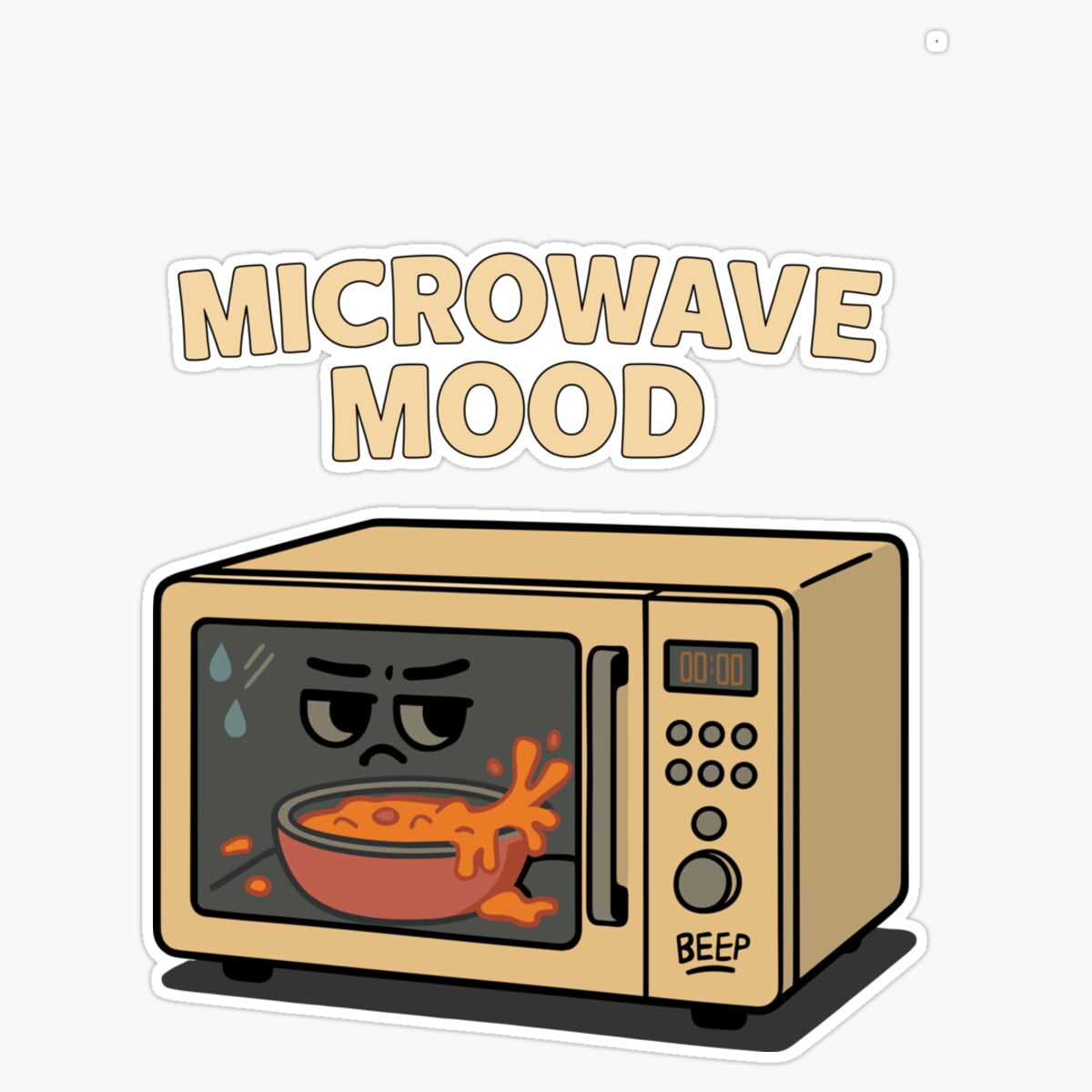 Maneki Microwave Mood Er, Phone Decal Water Bottle Stickers Car Decals ...