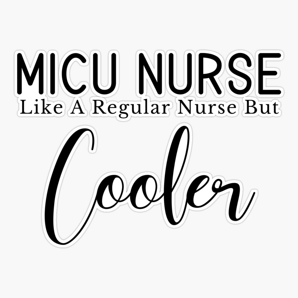 Maneki Micu Nurse (Cooler) Er, Phone Decal Water Bottle Stickers Car ...