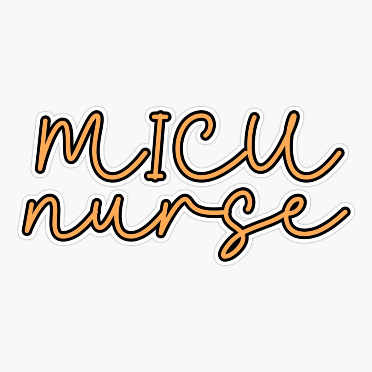 Maneki Micu Nurse (Medical Intensive Care Unit) Er, Phone Decal Water ...