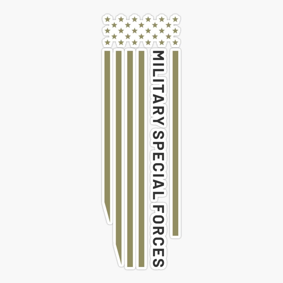 Maneki Military Special Forces | Us Army Flag Style Er, Phone Decal ...