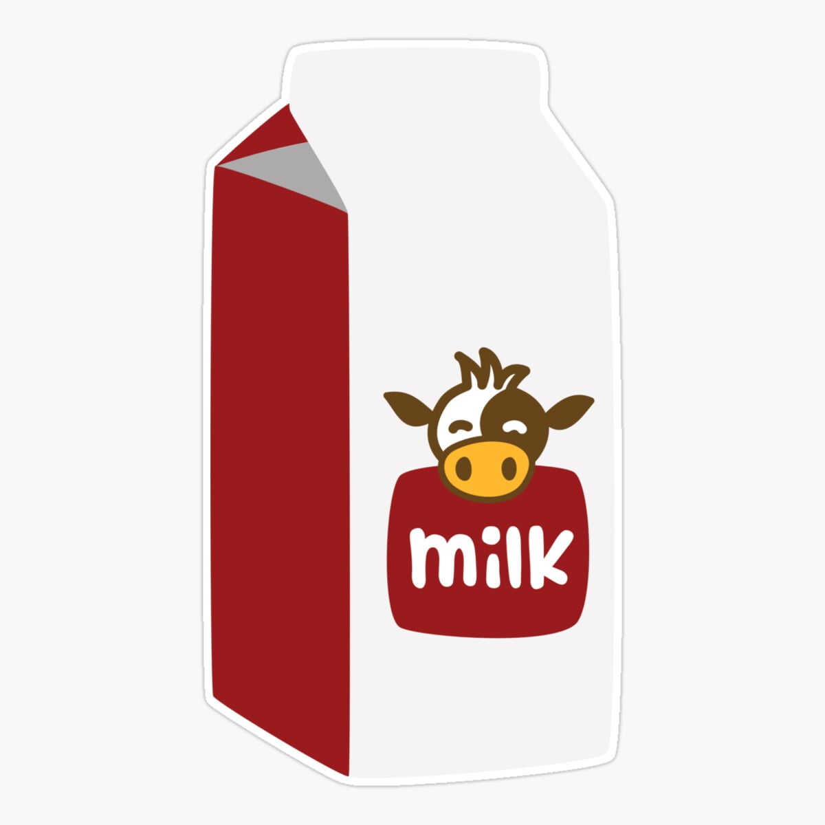 Maneki Milk Carton Sticker, Phone Decal Water Bottle Stickers Car ...