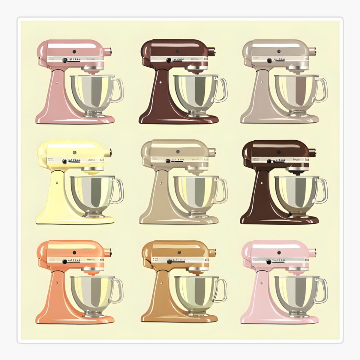 Maneki Mix It Up! Sticker, Phone Decal Water Bottle Stickers Car Decals ...