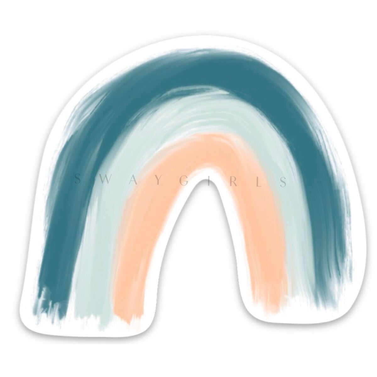 Maneki Modern Rainbow Sticker Waterproof Vinyl Stickers Trendy, Popular ...