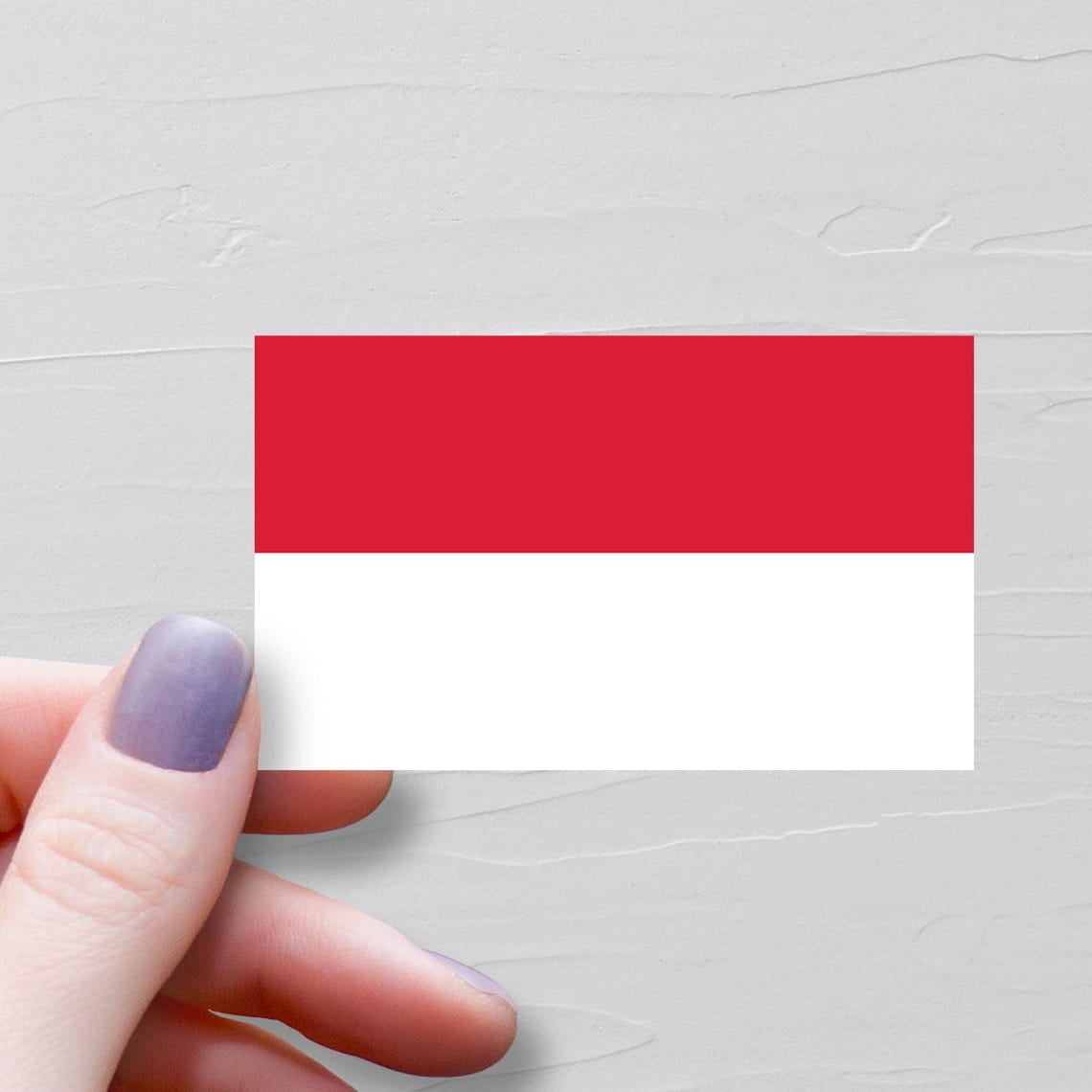 Maneki Monaco Flag Er, Vinyl Travel Ers, Monegasque Monacan, World ...