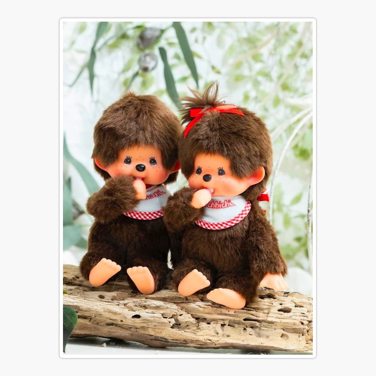 Maneki Monchhichi Vintage Monkeys Er, Phone Decal Water Bottle Stickers ...