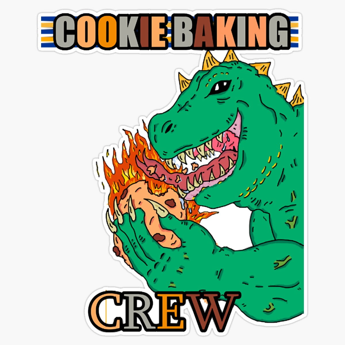 Maneki Monster Cookie Baking Crew Er, Phone Decal Water Bottle Stickers Car Decals, Funny ...