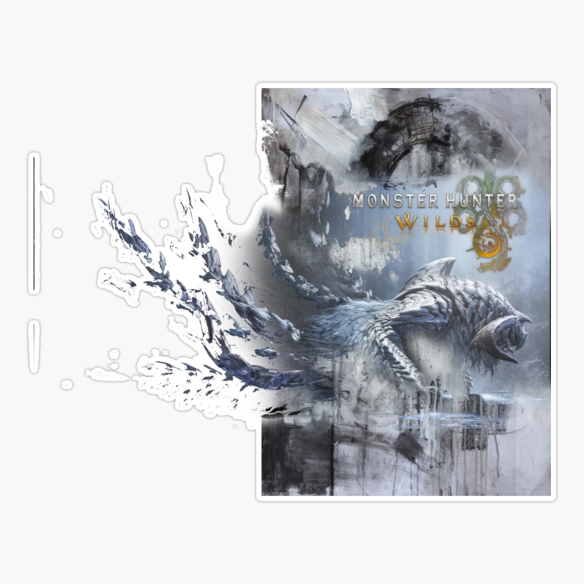 Maneki Monster Hunter Wilds Er, Phone Decal Water Bottle Stickers Car ...