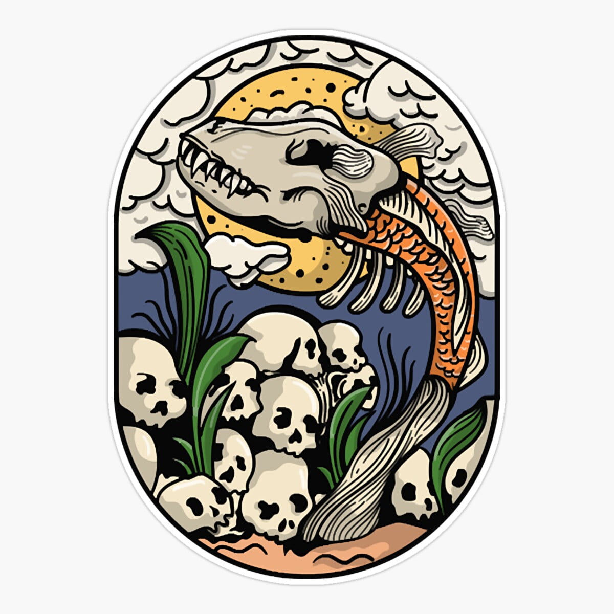 Maneki Monster Ish Er, Phone Decal Water Bottle Stickers Car Decals ...