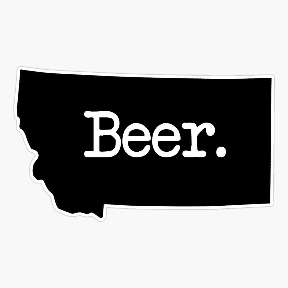 Maneki Montana Beer Mt Er, Phone Decal Water Bottle Stickers Car Decals ...