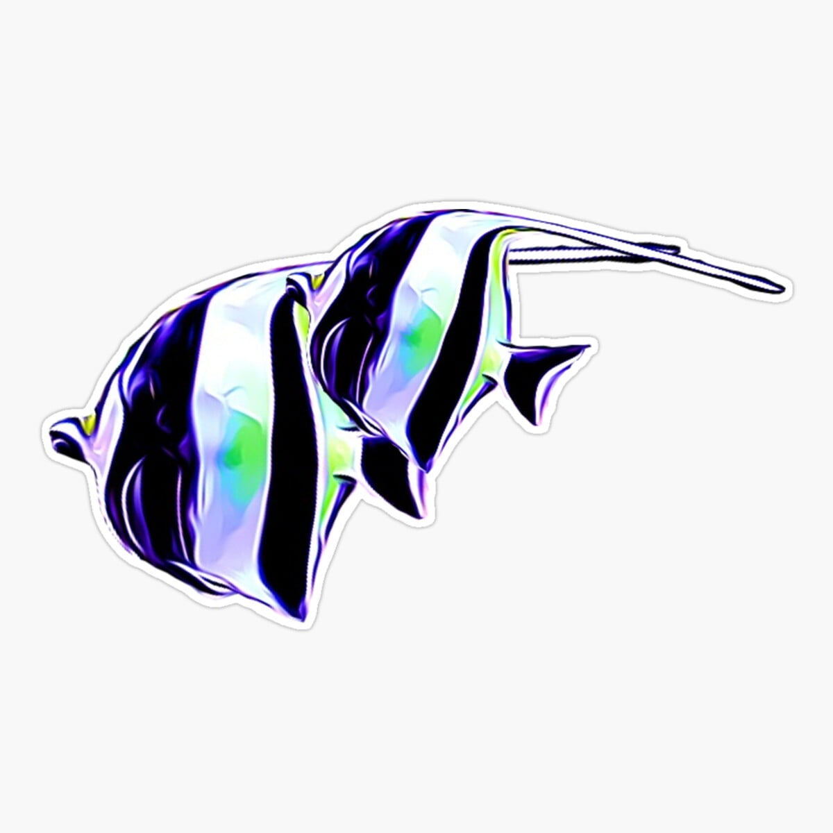 Maneki Moorish Idol Pair Saltwater Ree Aquarium Ish Tank Er, Phone ...