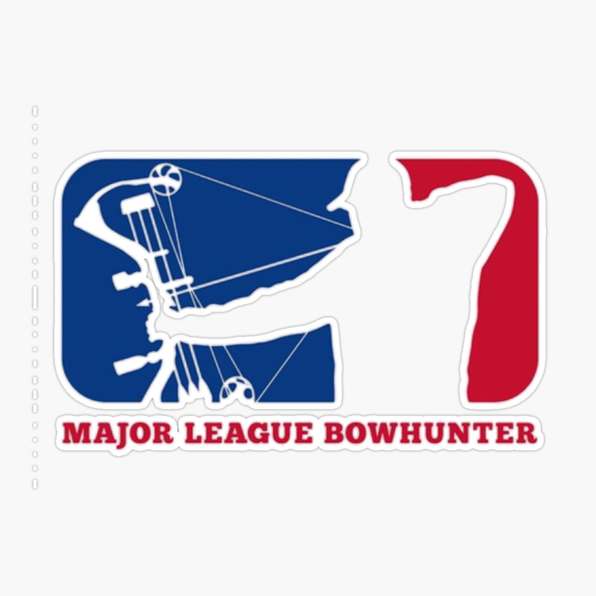 Maneki Mor League Bow Hunter Deer Buck Doe Er, Phone Decal Water Bottle ...