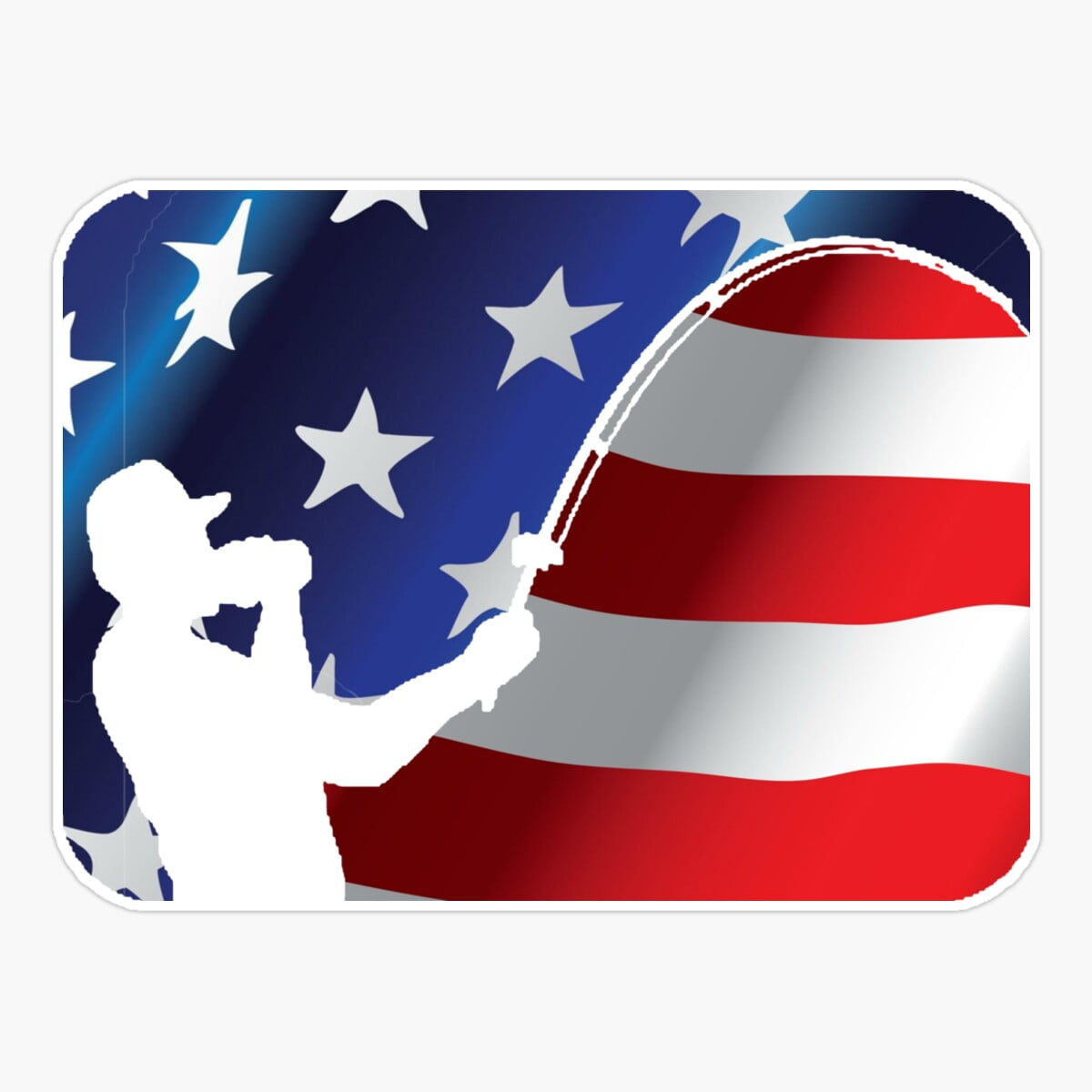 Maneki Mor League Ishing / America Er, Phone Decal Water Bottle ...