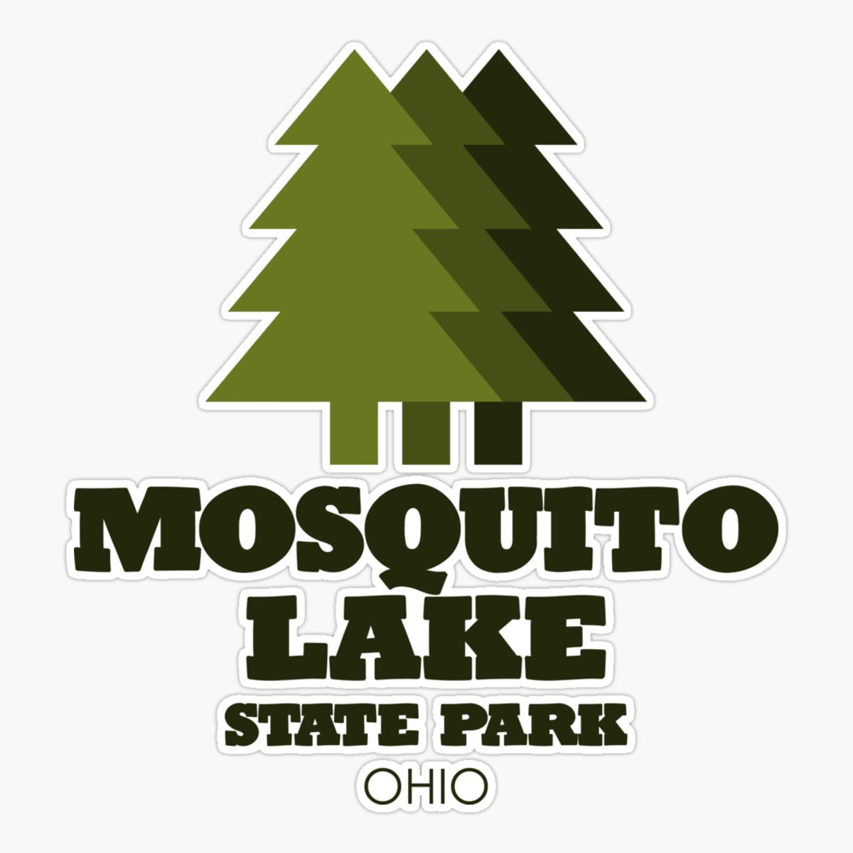 Maneki Mosquito Lake State Park Ohio Er, Phone Decal Water Bottle ...