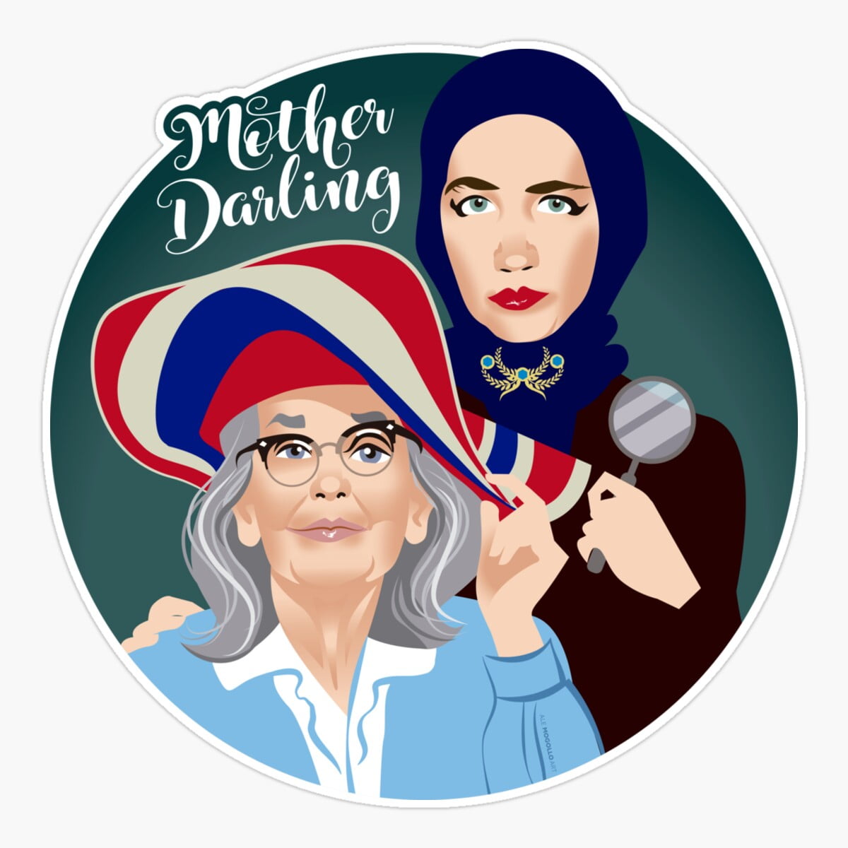 Maneki Mother Darling Er, Phone Decal Water Bottle Stickers Car Decals ...