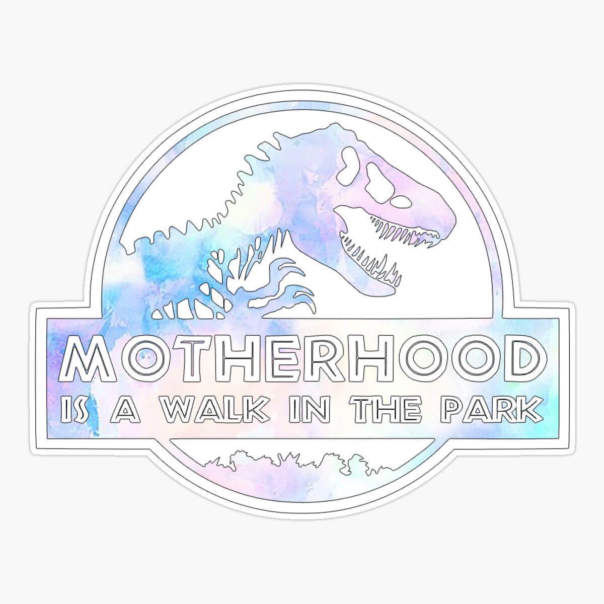 Maneki Mother Hood Is A Walk In The Park Er, Phone Decal Water Bottle ...