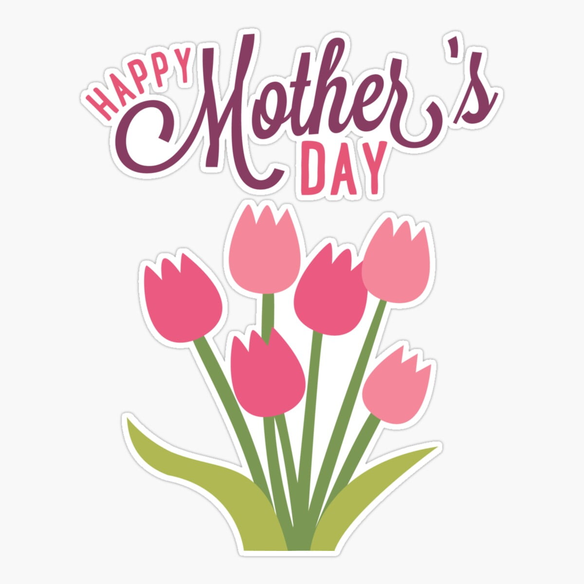 Maneki Mother'S Day Er, Phone Decal Water Bottle Stickers Car Decals ...