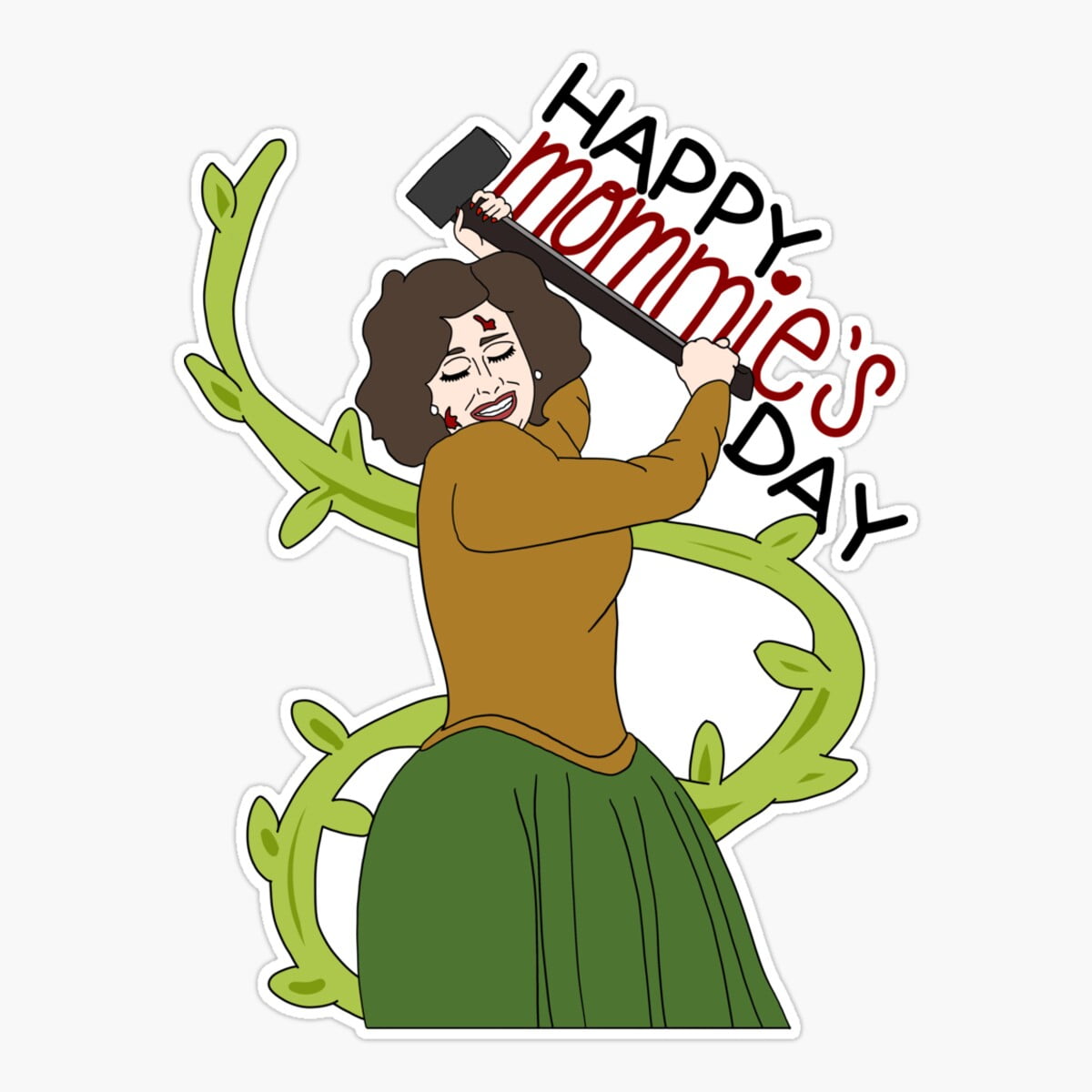 Maneki Mother'S Day Mommie Er, Phone Decal Water Bottle Stickers Car ...