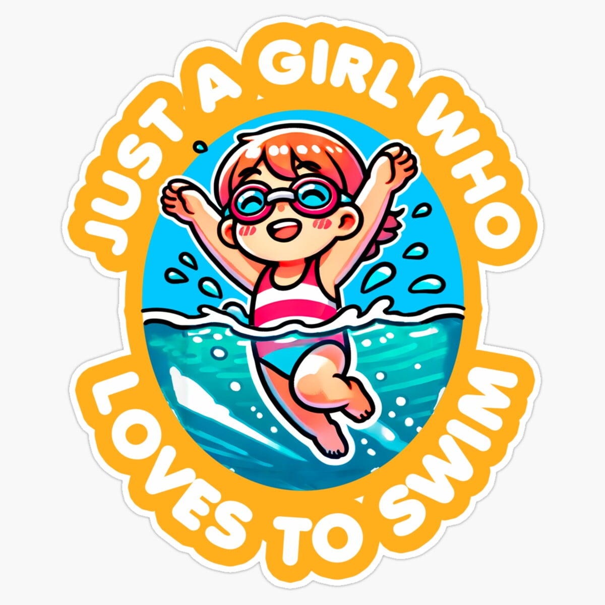 Maneki Motivation For Swimmer Kids - Just A Girl Who Loves To Swim ...