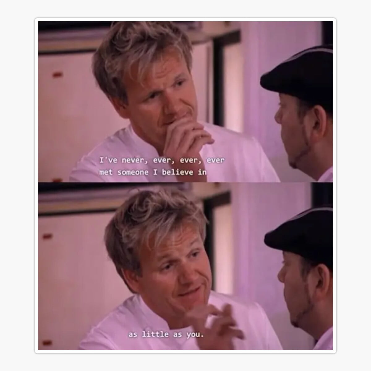 Maneki Motivational Try Gordon Ramsay Sticker, Phone Decal Water Bottle ...