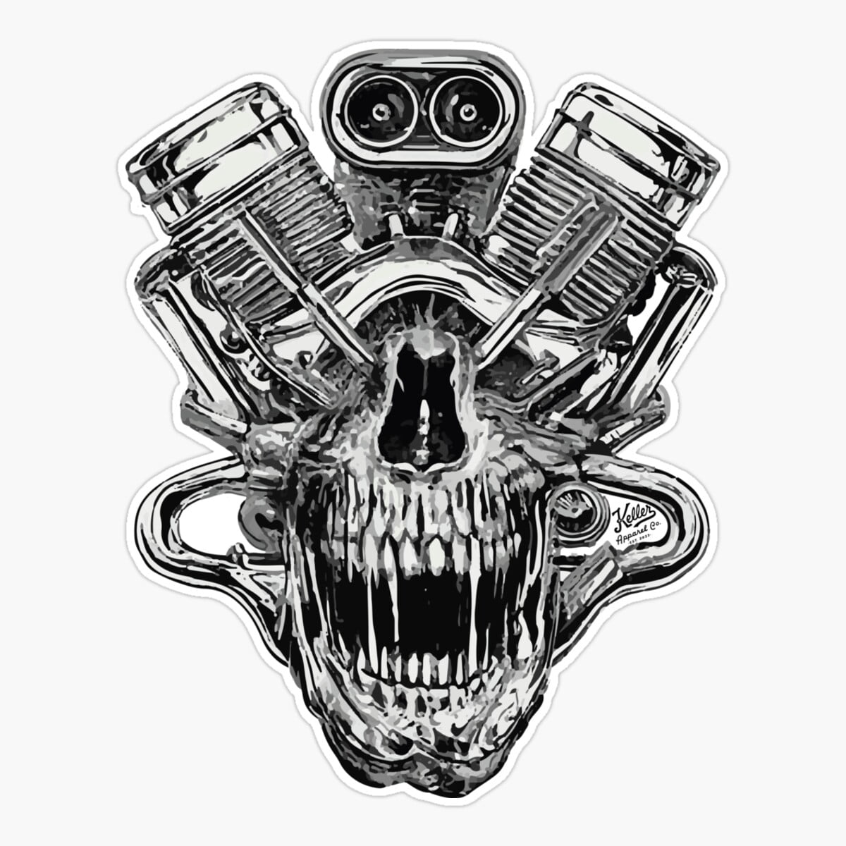 Maneki Motorhead Er, Phone Decal Water Bottle Stickers Car Decals ...