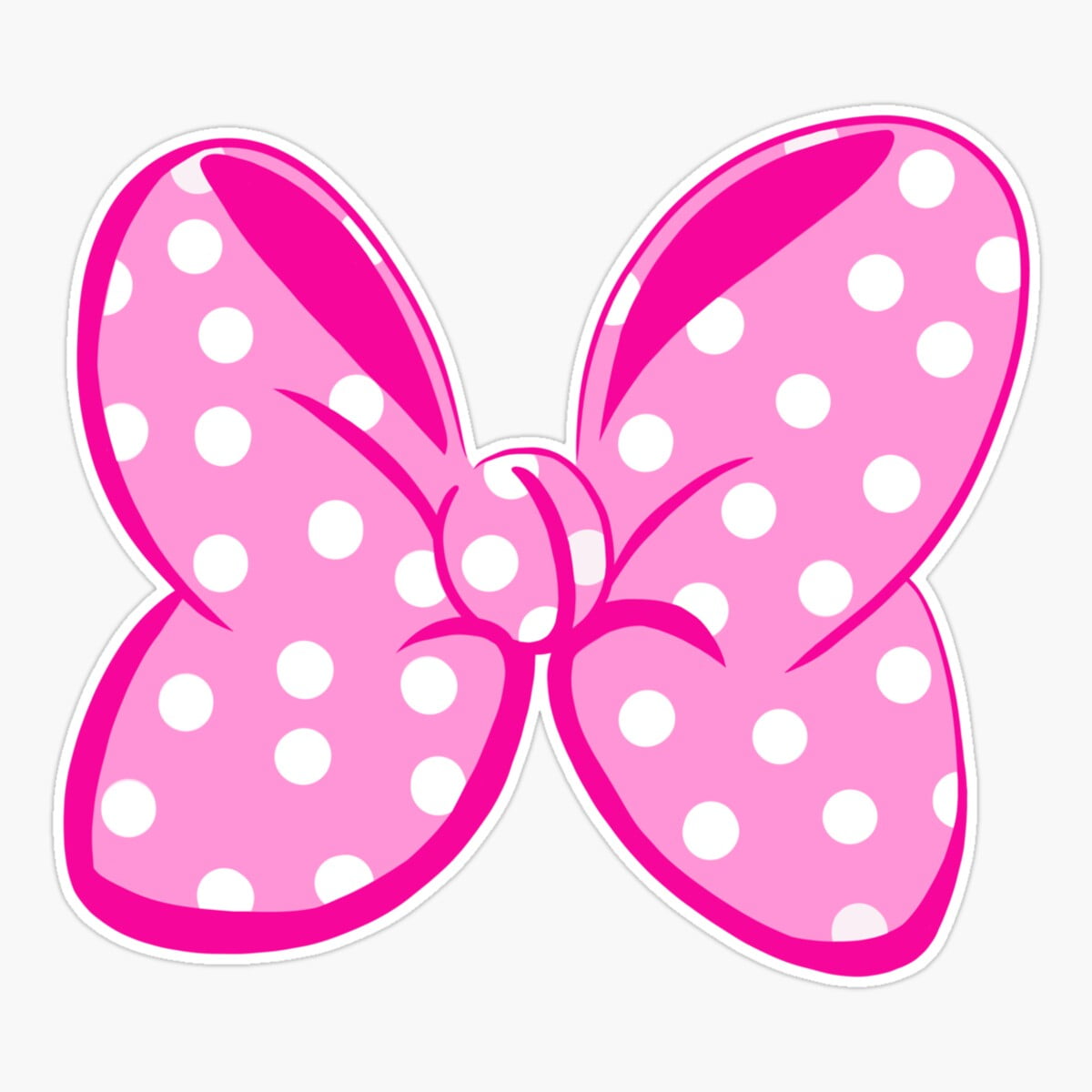 Maneki Mouse Bow (Pink) Er, Phone Decal Water Bottle Stickers Car ...