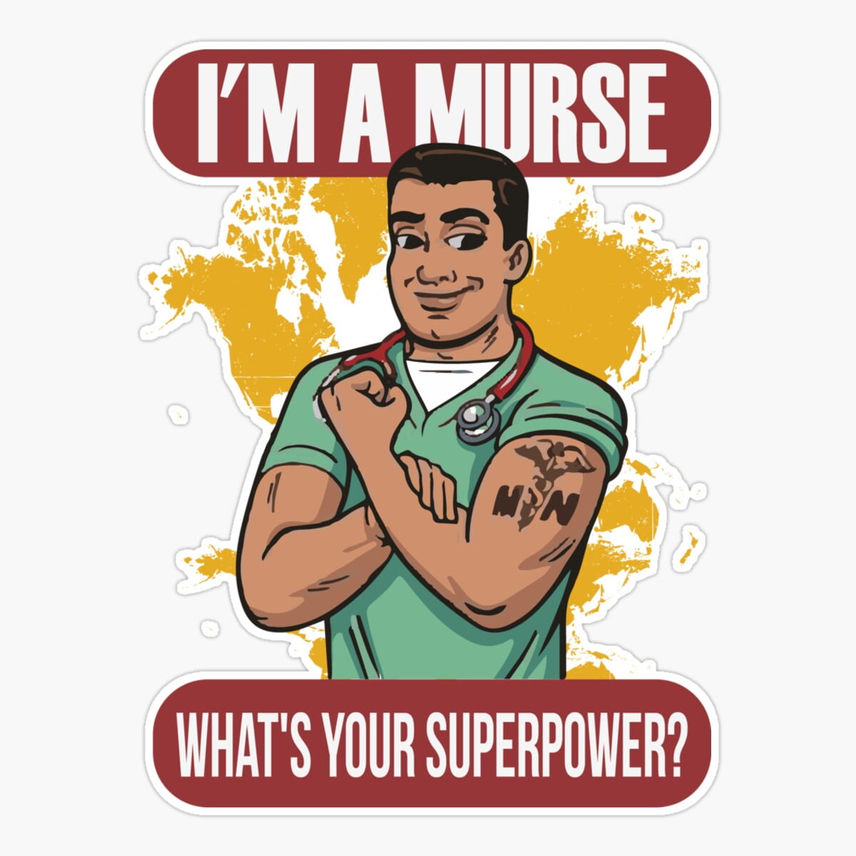 Maneki Murse / What'S Your Superpower? / Male Nurse / Need A Murse ...