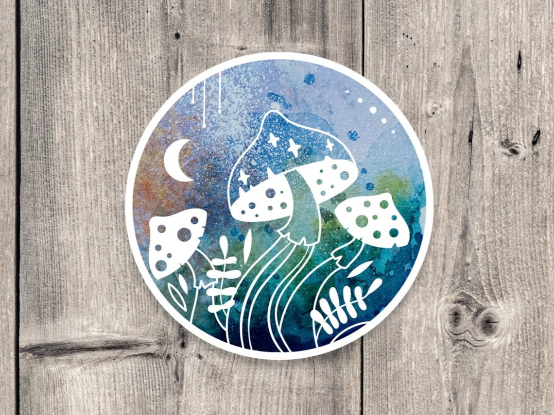 Maneki Mushrooms er, celestial, witchy ers, moon and stars, spiritual ...