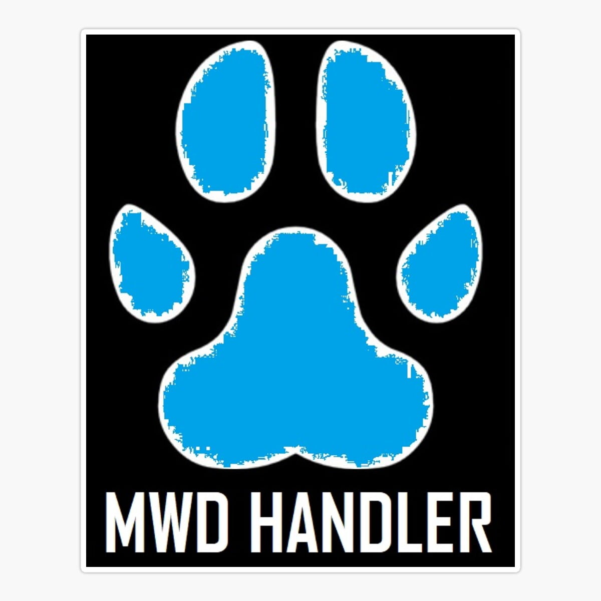 Maneki Mwd K9 Handler Er, Phone Decal Water Bottle Stickers Car Decals ...