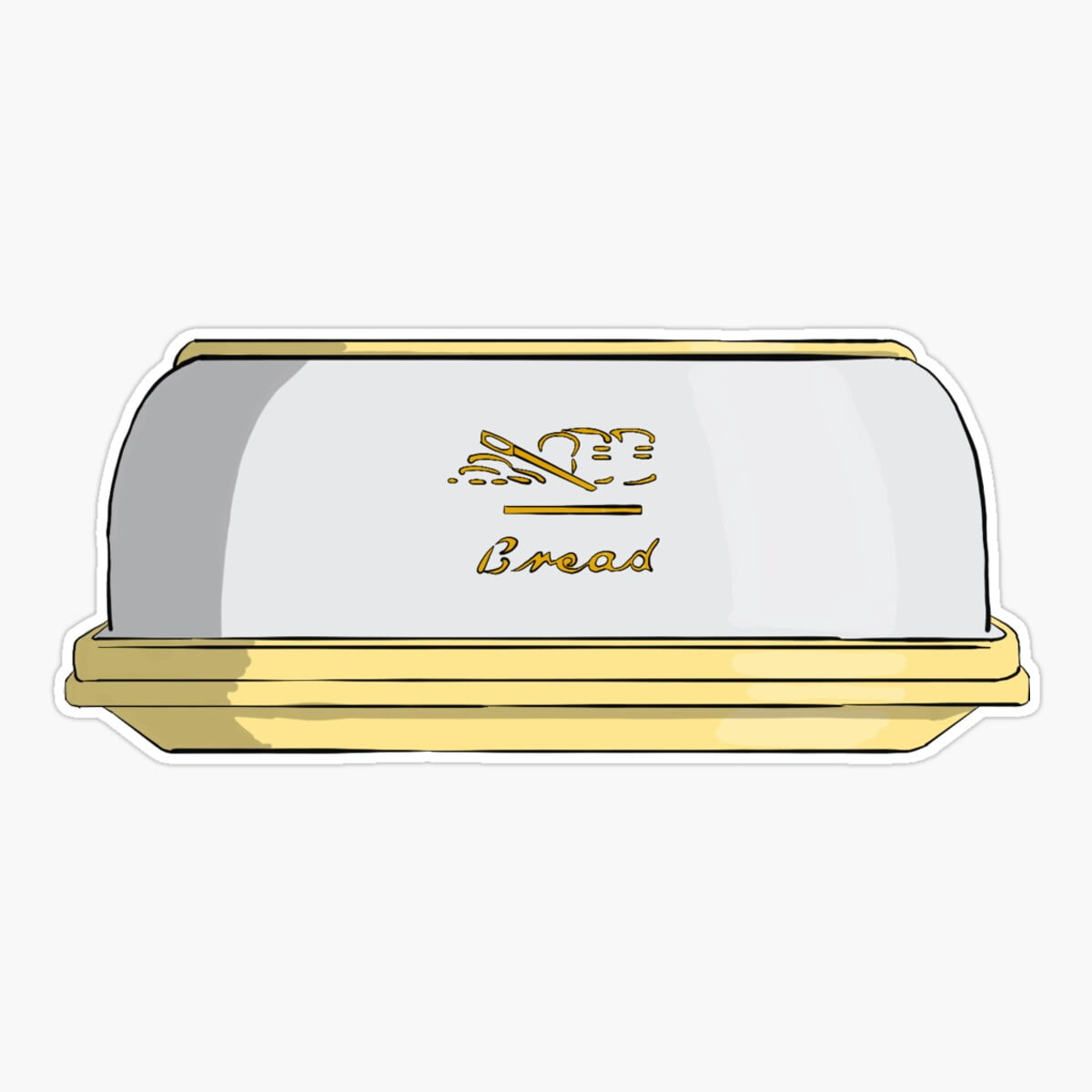 Maneki Nally Bread Box Sticker, Phone Decal Water Bottle Stickers Car ...