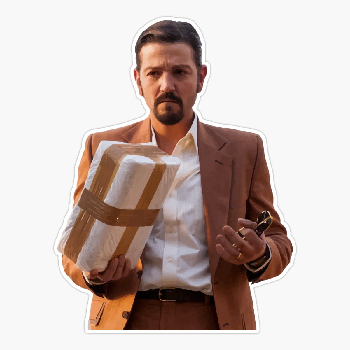 Maneki Narcos Mexico Elix Sticker, Phone Decal Water Bottle Stickers ...