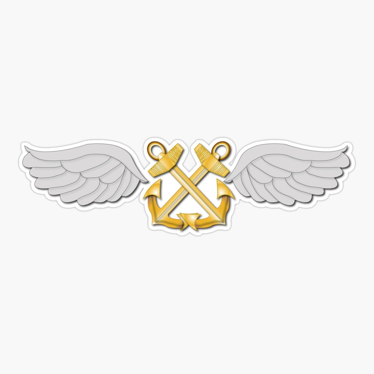 Maneki Navy - Rate - Aviation Boatswain'S Mate - Gold Anchor Wo Txt W ...