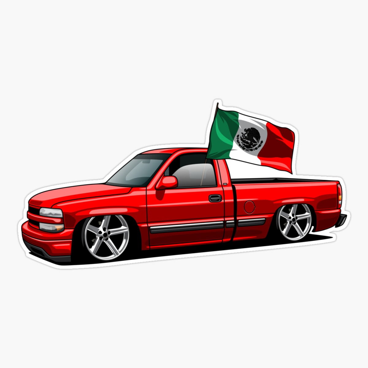Maneki Nbs Mx Sticker, Phone Decal Water Bottle Stickers Car Decals ...