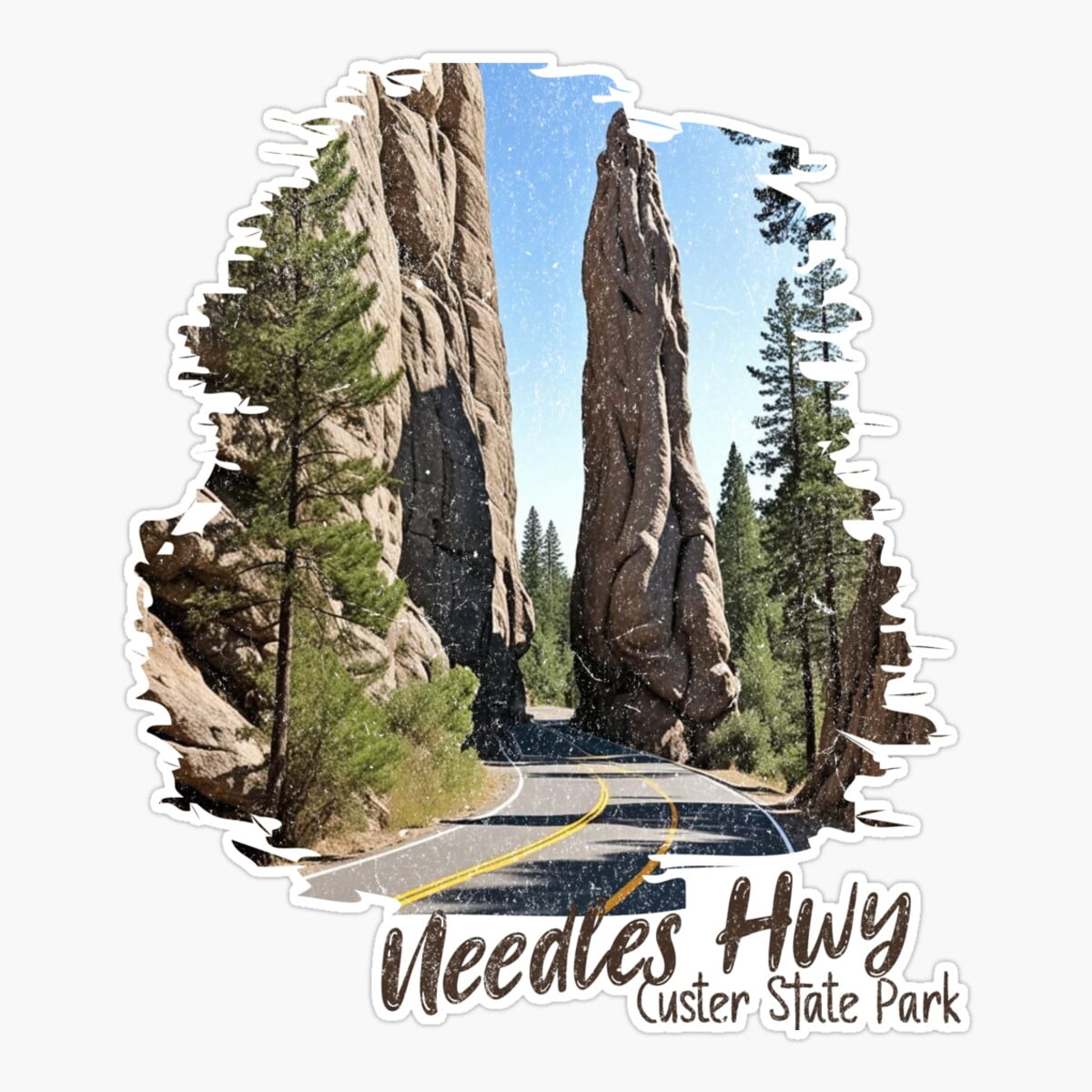 Maneki Needles Hwy Custer State Park South Dakota Black Hills Scenic ...