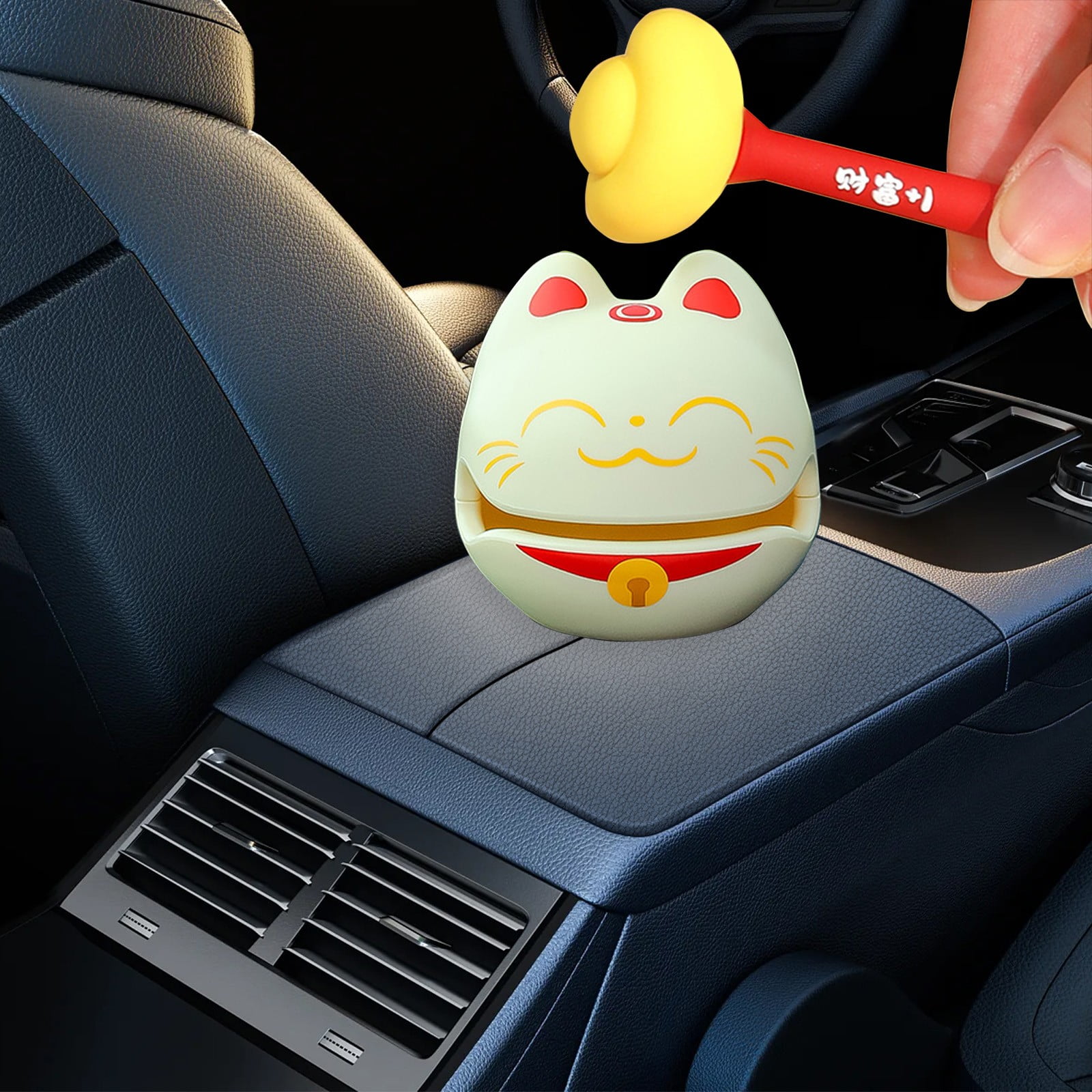 Maneki Neko Gifts Stress Relief Toy Money Lucky Cat Unique Stress Balls ...