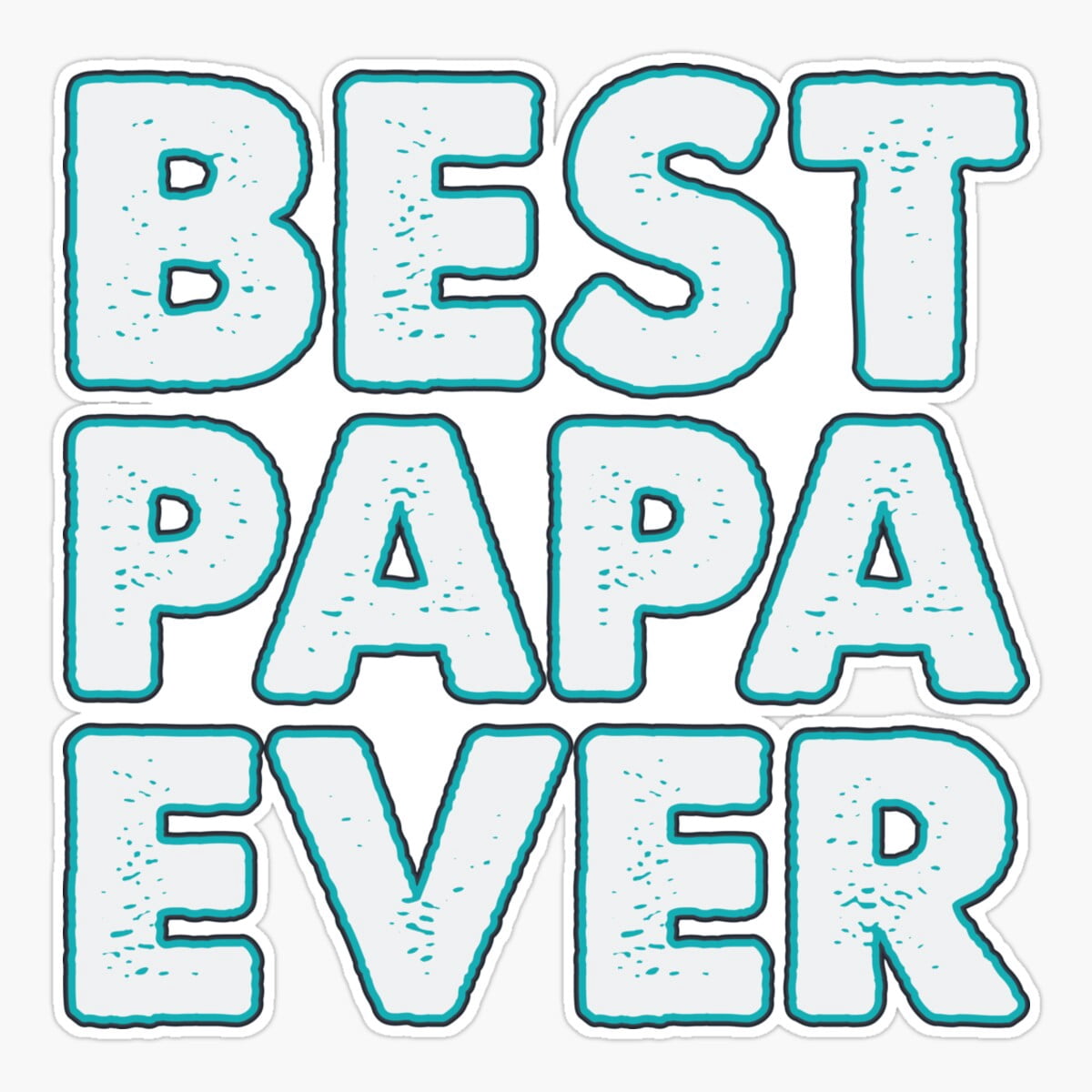 Maneki Neon Best Papa Ever Er, Phone Decal Water Bottle Stickers Car ...