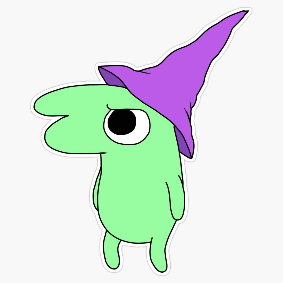 Maneki Nervous Gleb Smiling Friends Er, Phone Decal Water Bottle ...