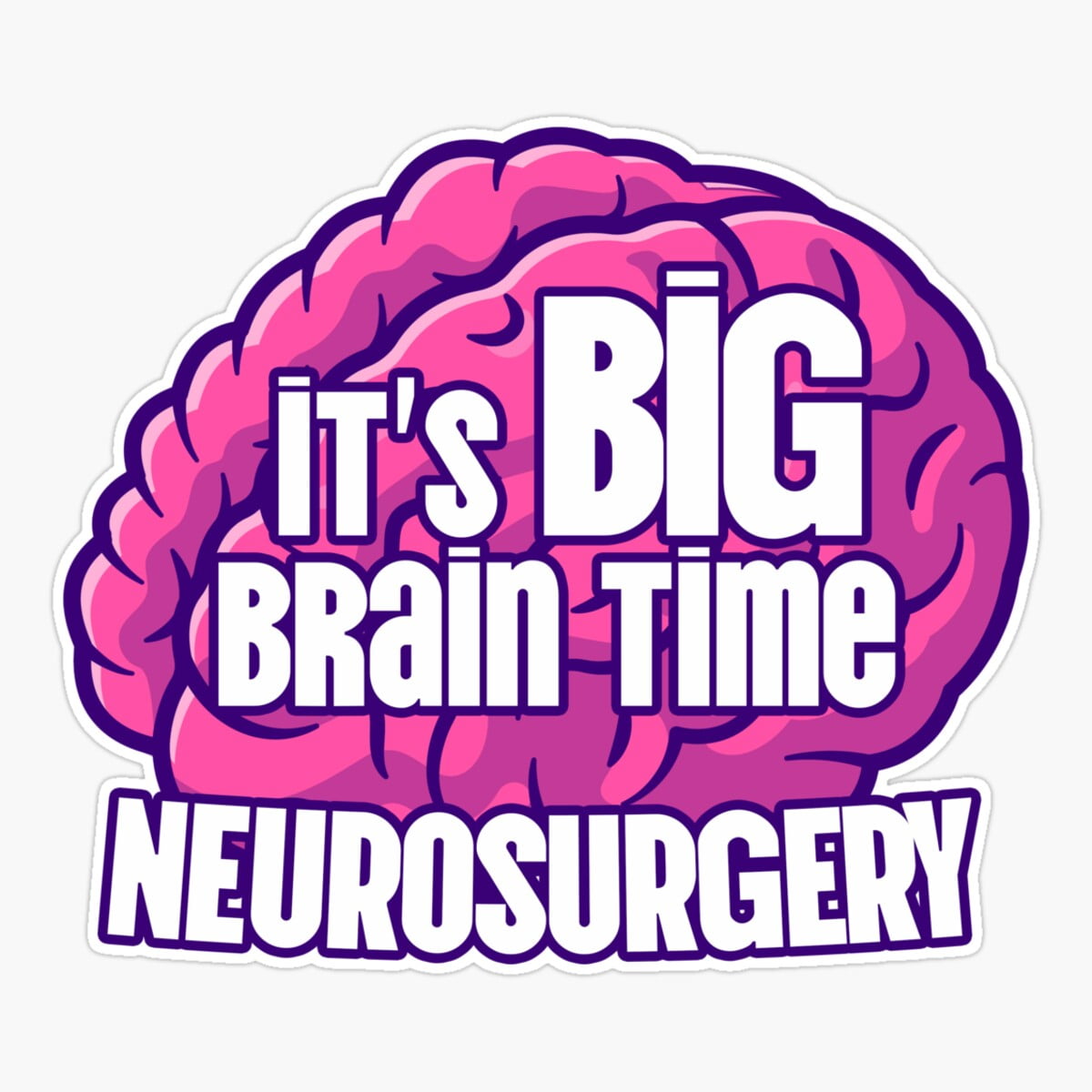 Maneki Neurosurgery Funny Brain Surgery Er, Phone Decal Water Bottle ...