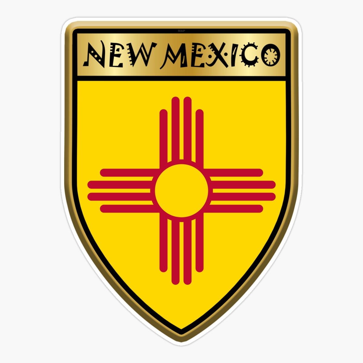 Maneki New Mexico Gits, Stickers, Masks & Products (17) Sticker, Phone ...