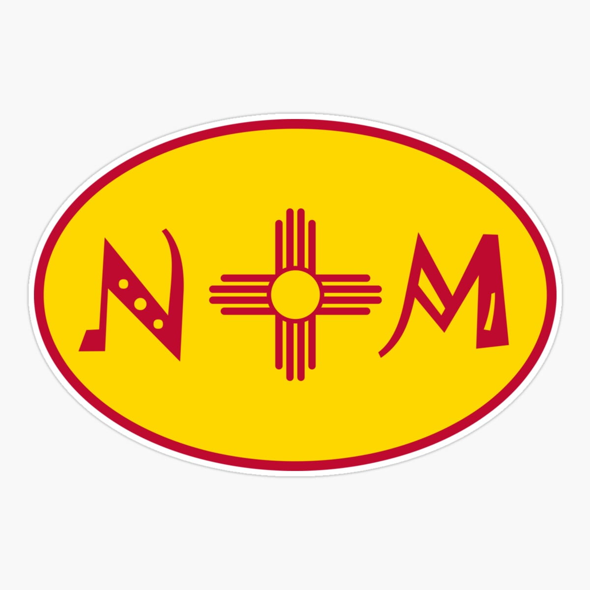 Maneki New Mexico Gits, Stickers, Masks & Products (5) Sticker, Phone ...