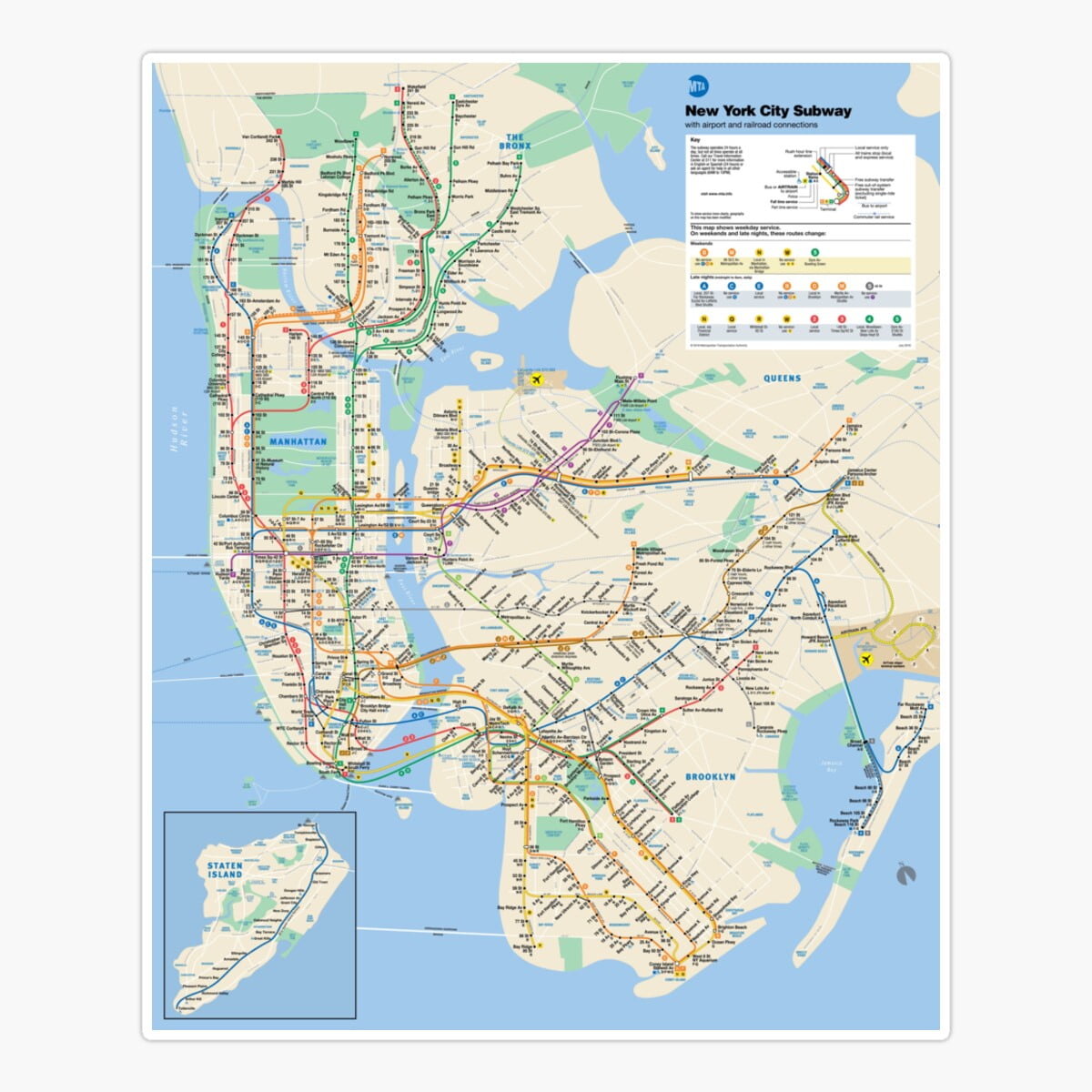 Maneki New York Subway Transit Map Mask From Popping Masks! Er, Phone ...