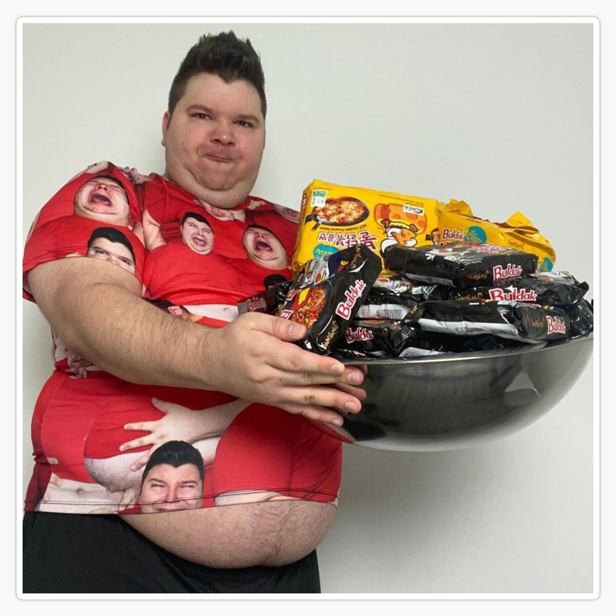 Maneki Nikocado Avocado Angry Er, Phone Decal Water Bottle Stickers Car ...