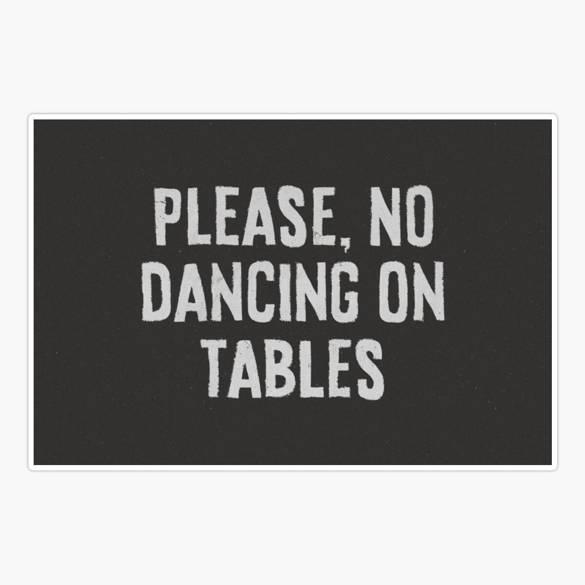 Maneki No Dancing On Tables Sticker, Phone Decal Water Bottle Stickers ...