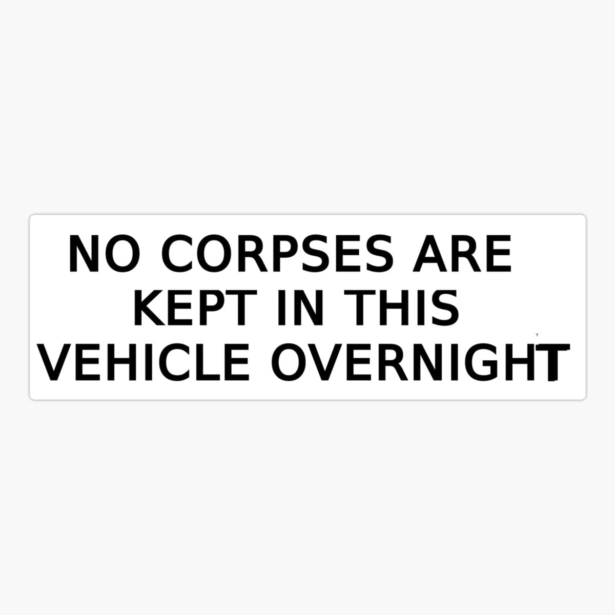 Maneki No Overnight Corpses Sticker Sticker, Phone Decal Water Bottle ...