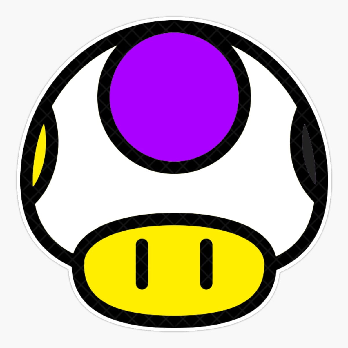 Maneki Nonbinary Pride Mushroom Sticker, Phone Decal Water Bottle ...