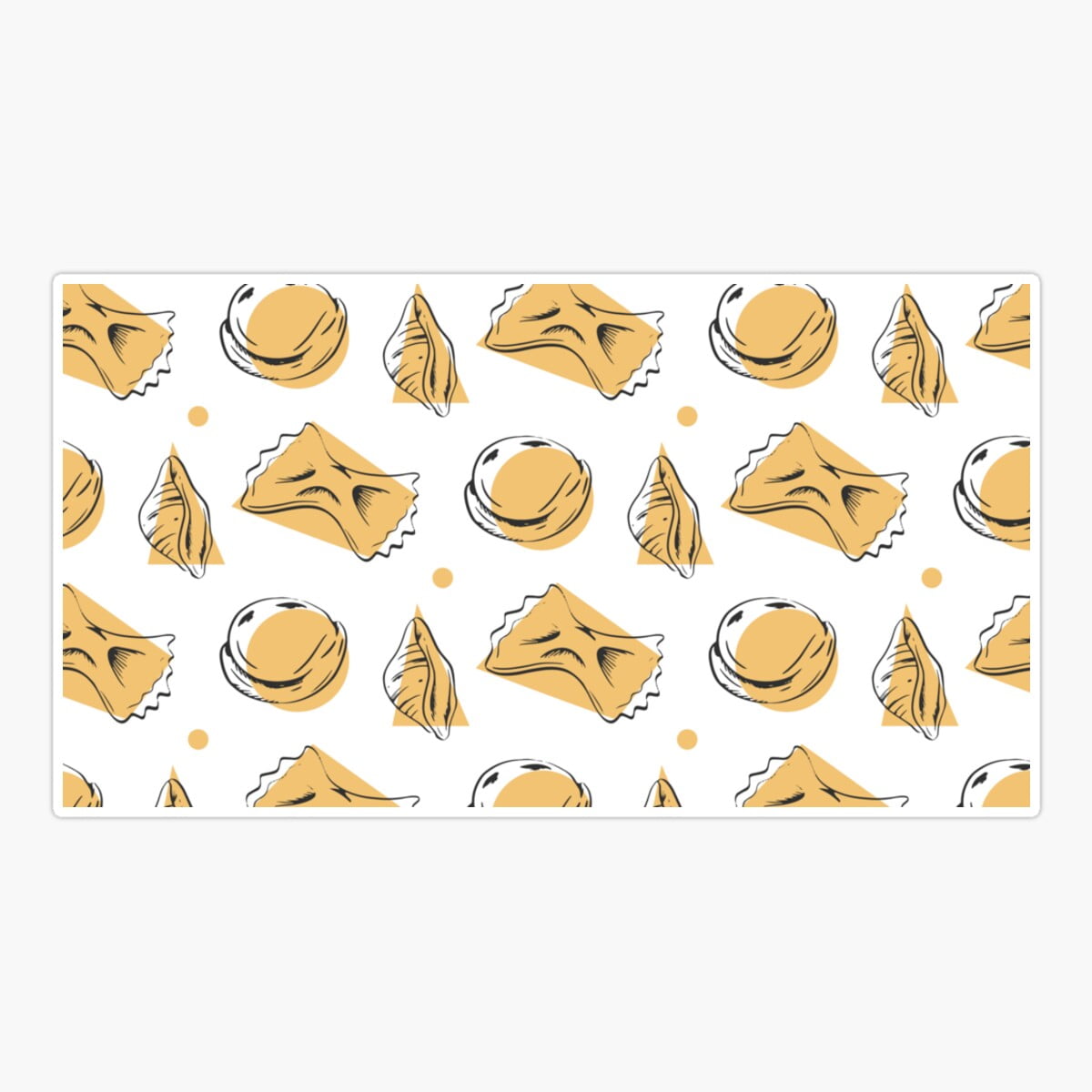 Maneki Noodles | Types O Pasta | Pasta Sticker, Phone Decal Water ...