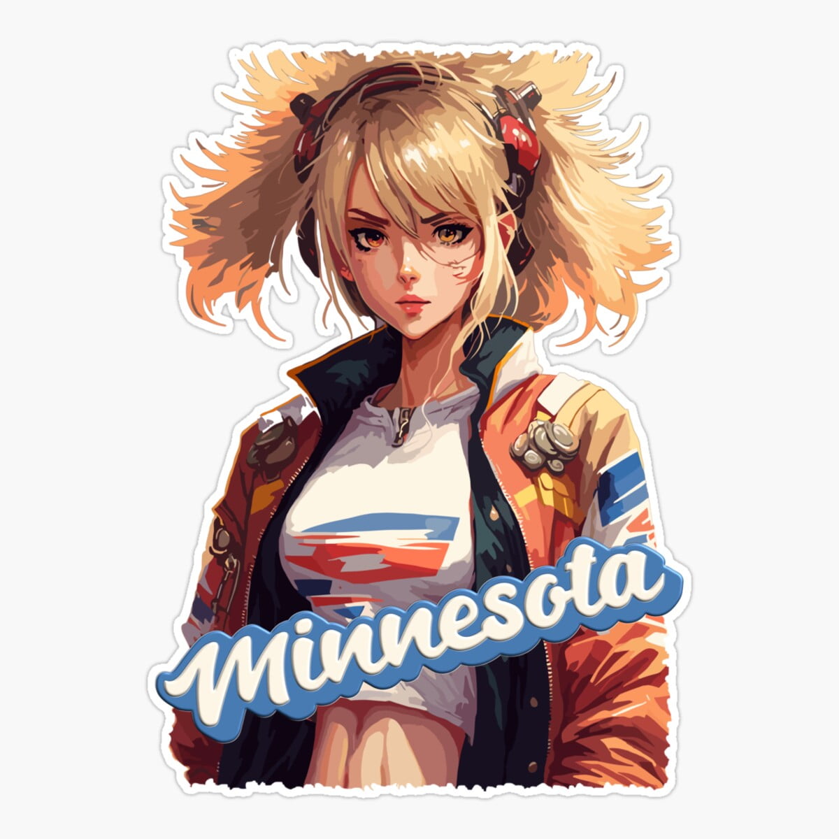 Maneki : North Star Nomad Sticker, Phone Decal Water Bottle Stickers ...